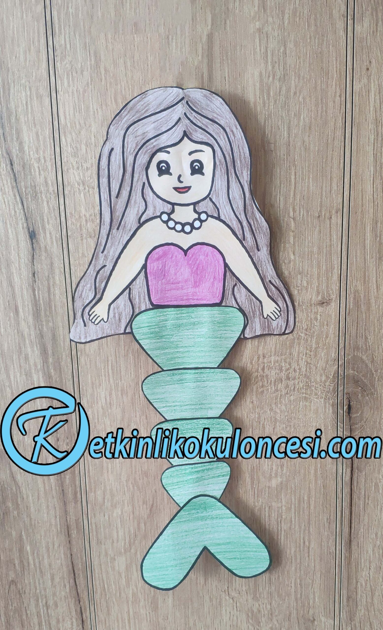 DENİZ KIZI – OKUL ÖNCESİ ETKİNLİKLER