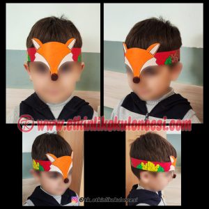 Tilki Maskesi Okul Öncesi Kalıplı Sanat Etkinliği – OKUL ÖNCESİ ETKİNLİKLER